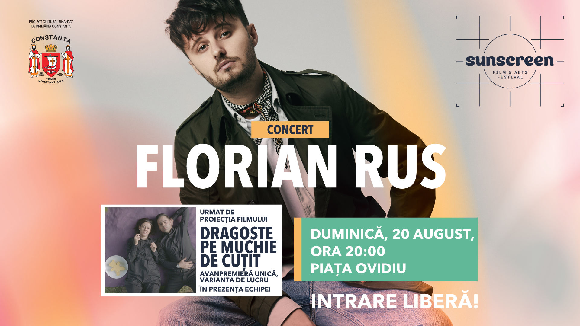 Concert: Florian Rus – SUNSCREEN